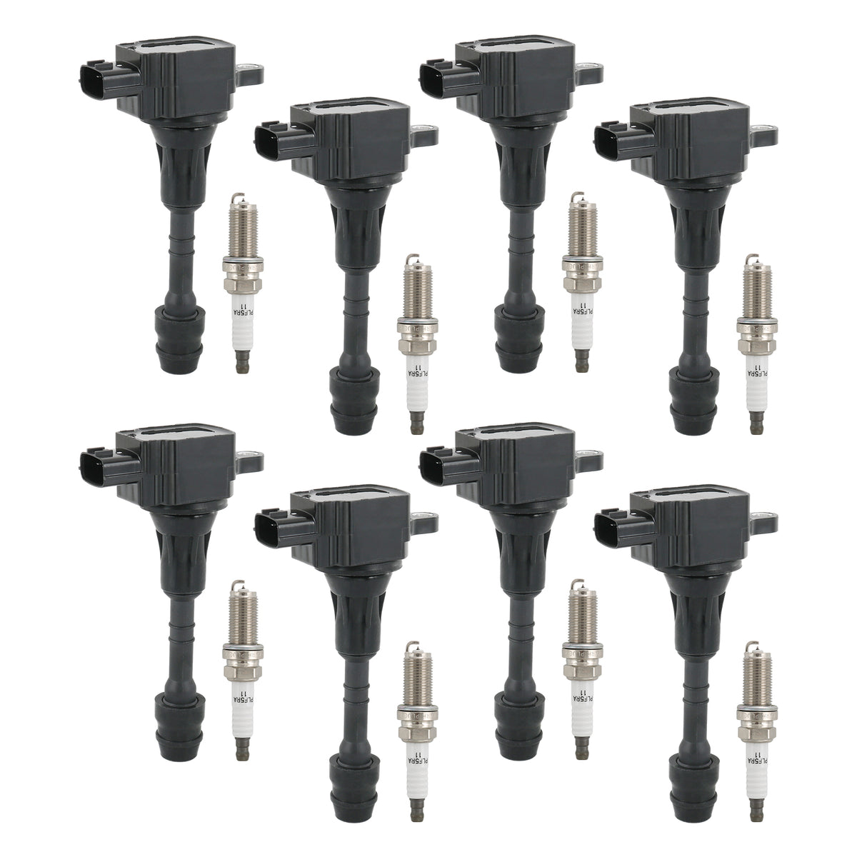JDMSPEED 8X Ignition Coil Spark Plug For Nissan Armada Titan Infiniti ...