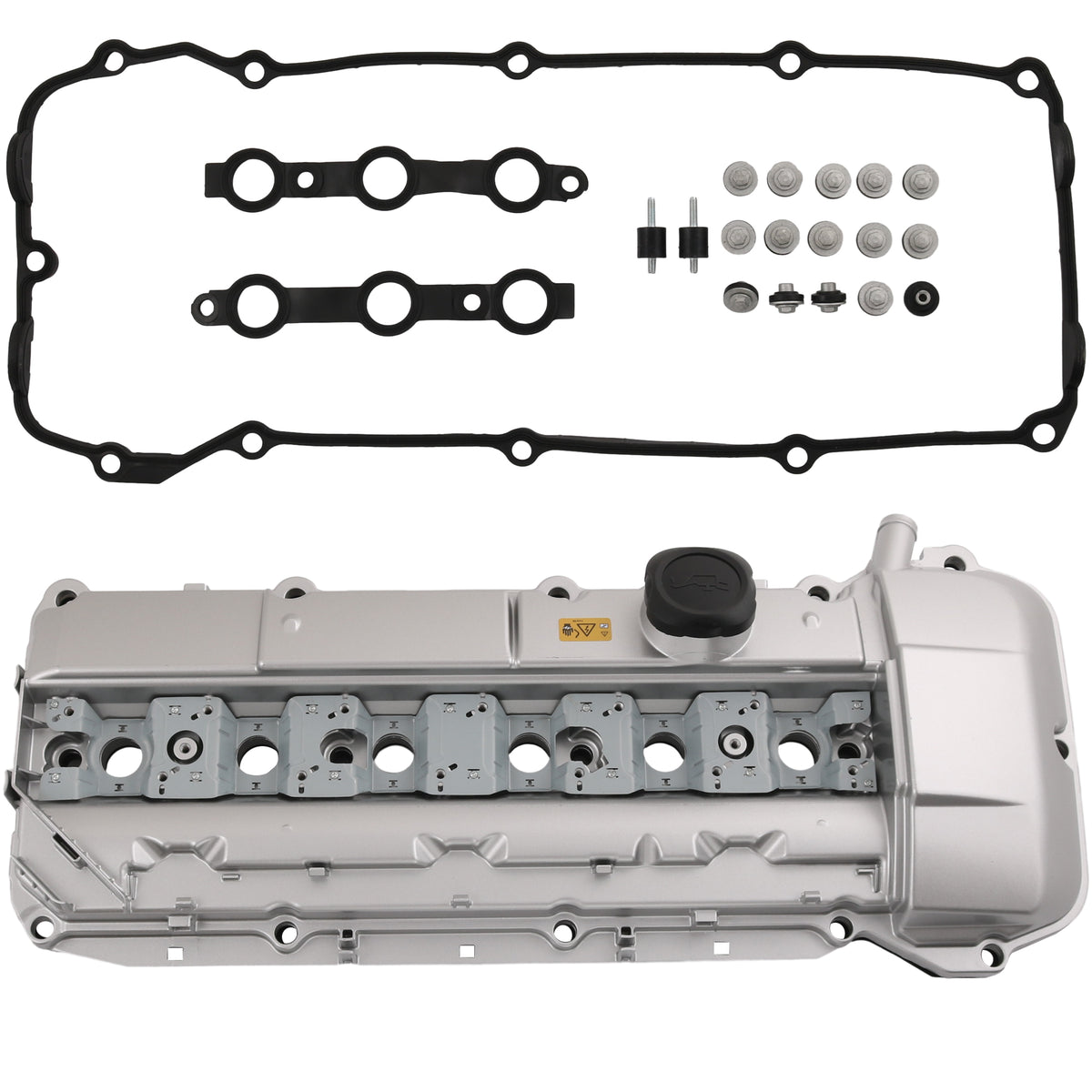 JDMSPEED ALUMINUM Valve Cover for 98-02 BMW E39 525i 528i E46 325i 328 ...