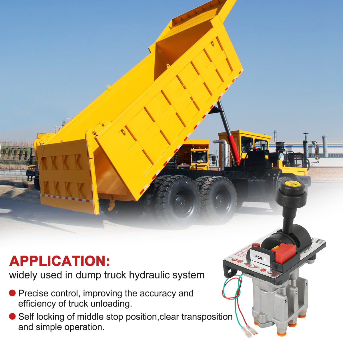 JDMSPEED With PTO Switch Dump Truck Tipper Hydraulic System Hydraulic ...