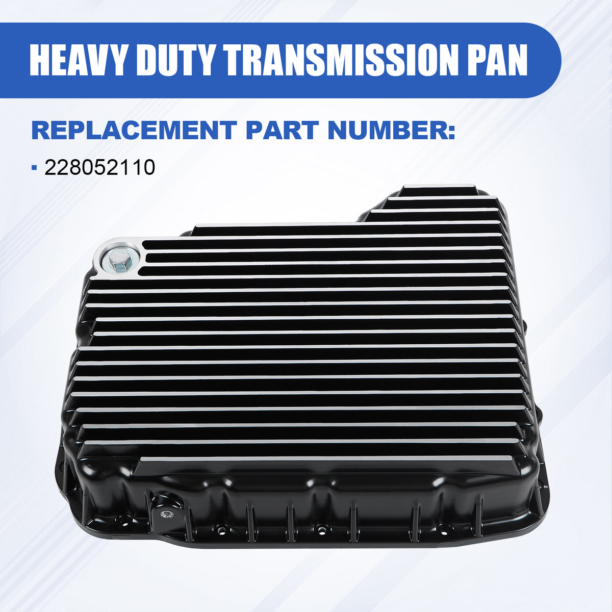 JDMSPEED NEW Aluminum 68RFE Transmission Pan Deep For Ram 6.7 Cummins ...