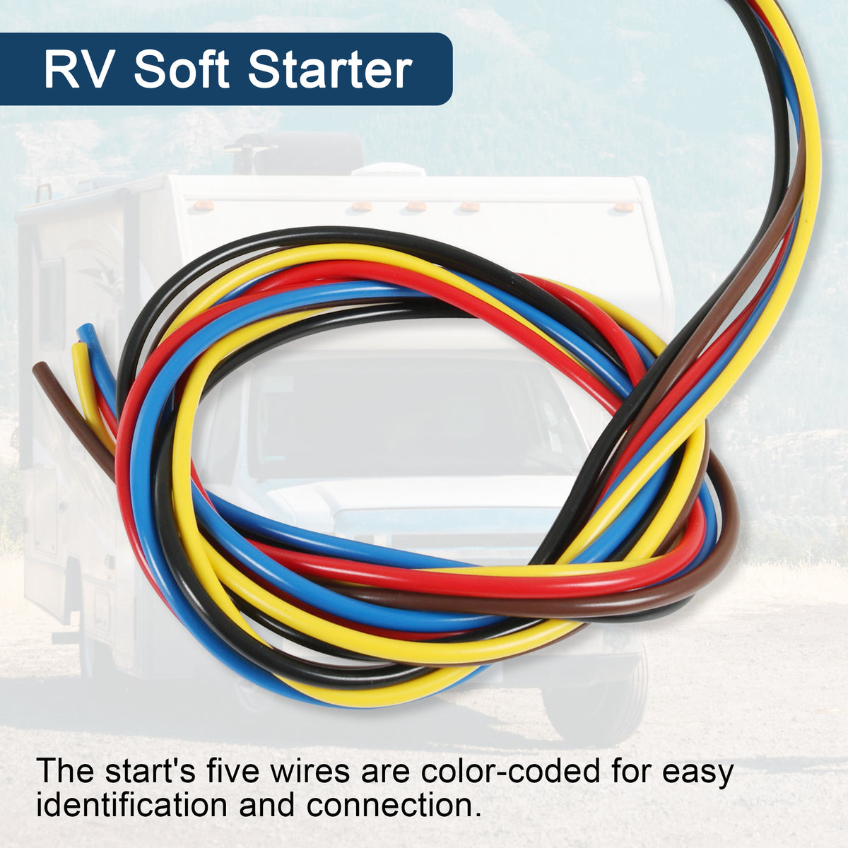 JDMSPEED Soft Start for RV, Starting equipment at low voltage, Roof Ai ...