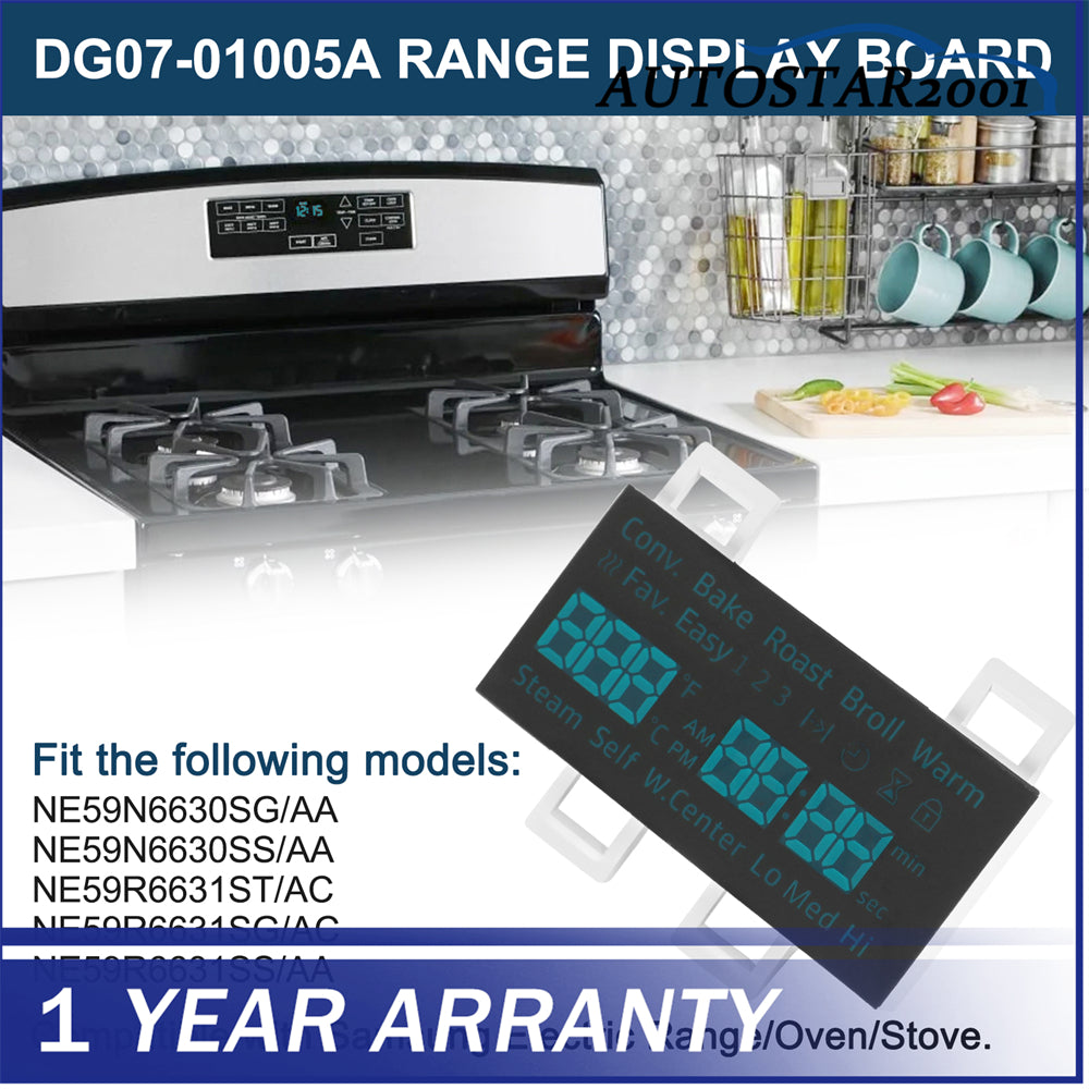 JDMSPEED Upgraded LED Display Board Fit For Samsung Electric Range Ove ...