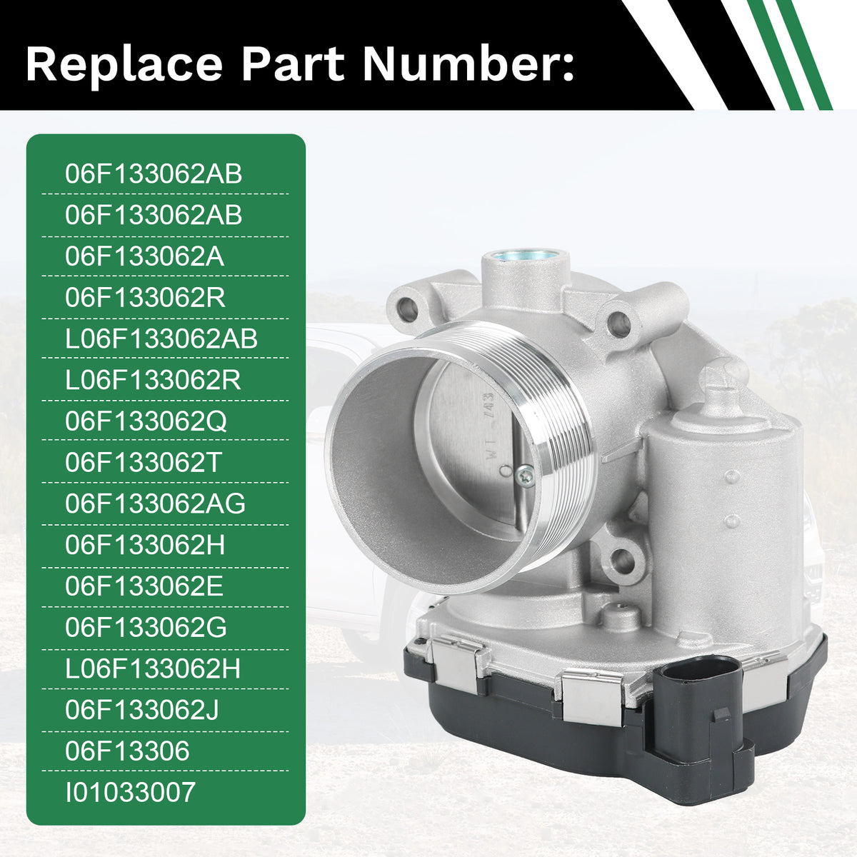 JDMSPEED Electronic Throttle Body For Audi A4 Q5 VW CC Jetta Passat 2 ...
