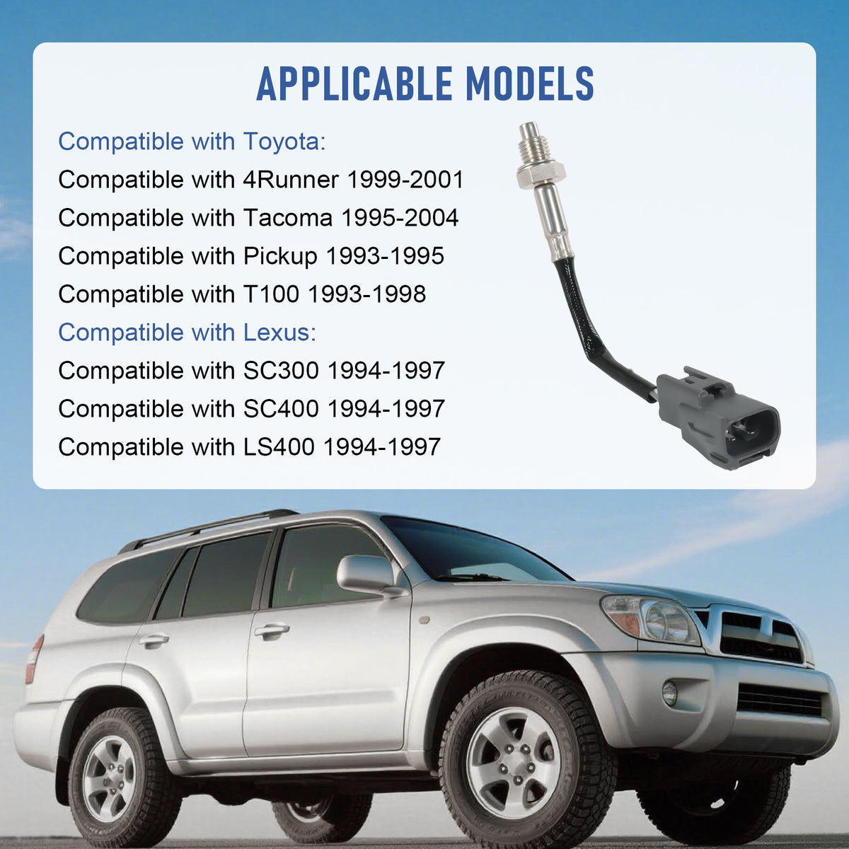 JDMSPEED New Valve Temperature Sensor 89412-34010 For Lexus Toyota Tac ...