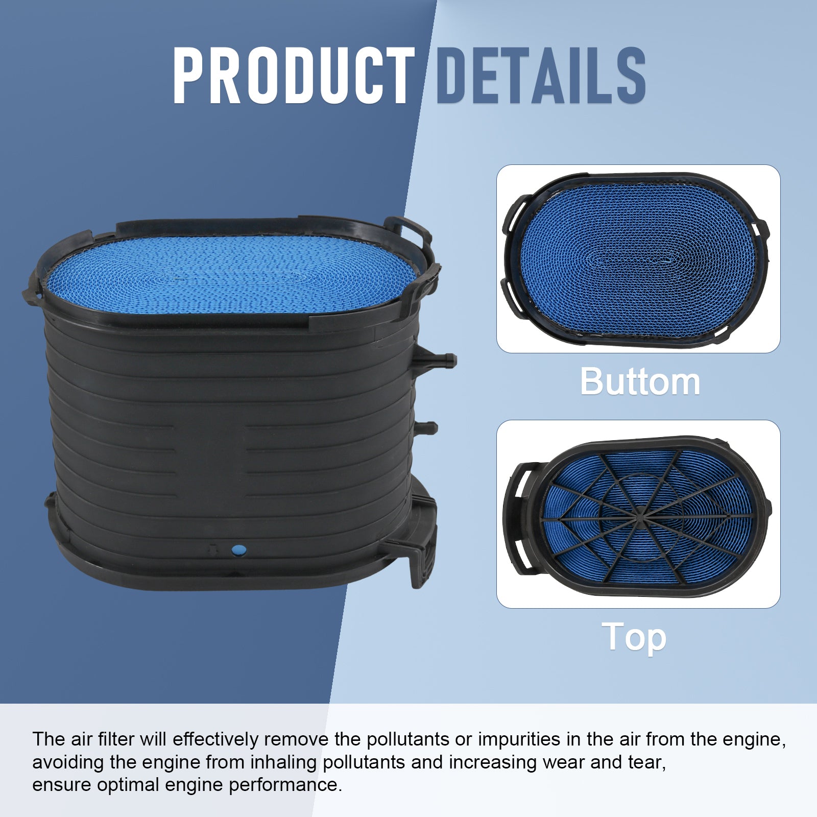 JDMSPEED Air Filter FA1778 For Ford Excursion F250 F350 F450 F550 6.0L ...