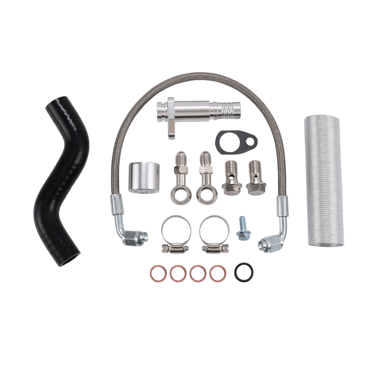JDMSPEED Turbo Oil Feed & Return Line Kit Fit MINI COOPER K03 S R55 R5 ...