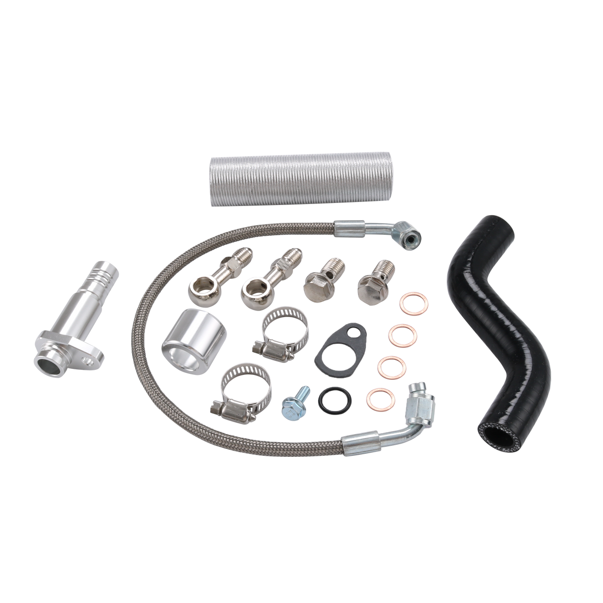 JDMSPEED Turbo Oil Feed & Return Line Kit Fit MINI COOPER K03 S R55 R5 ...