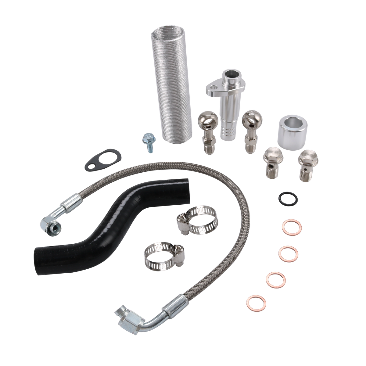 JDMSPEED Turbo Oil Feed & Return Line Kit Fit MINI COOPER K03 S R55 R5 ...