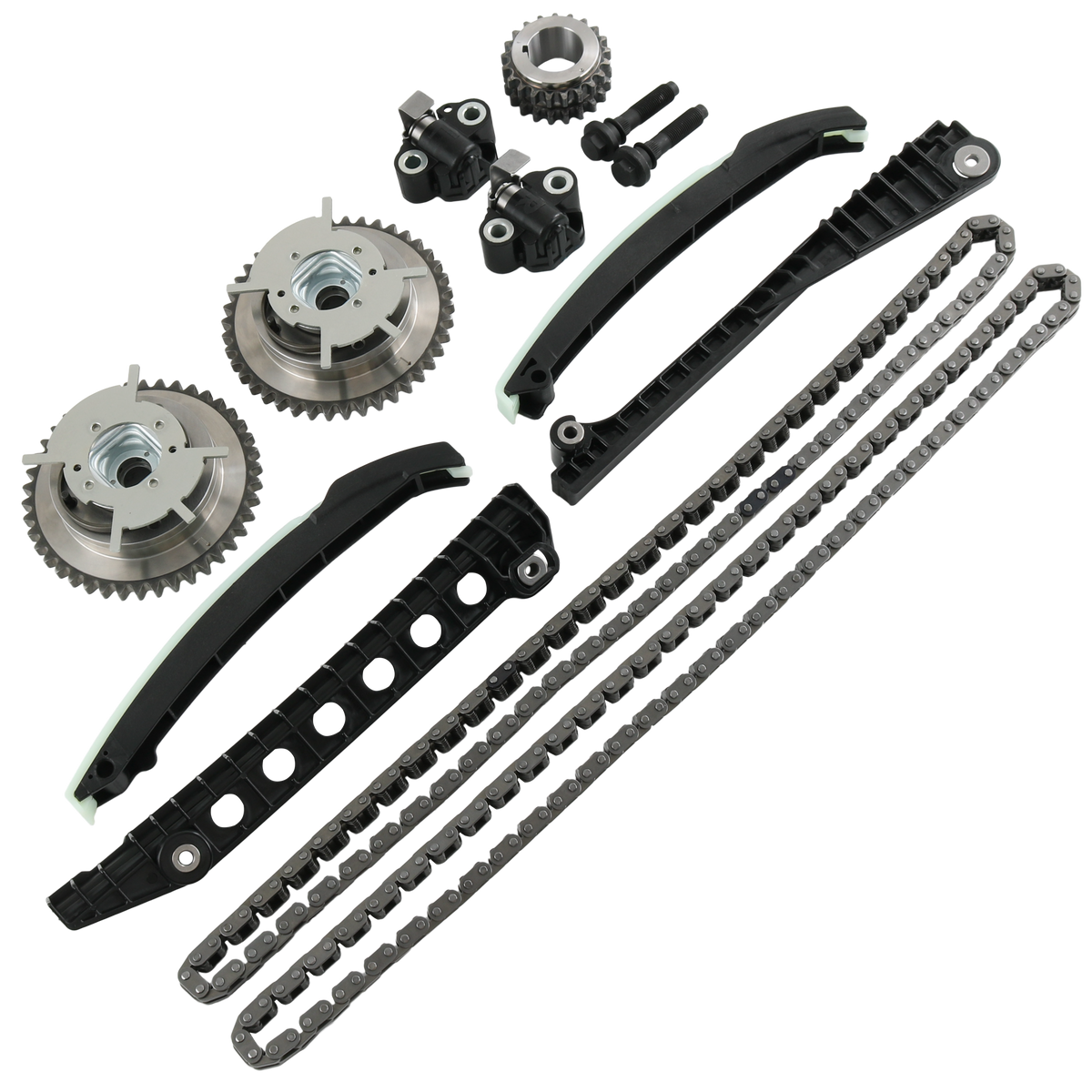 JDMSPEED New Timing Chain Kit Cam Phaser Set For 04-08 Ford Lincoln 5 ...