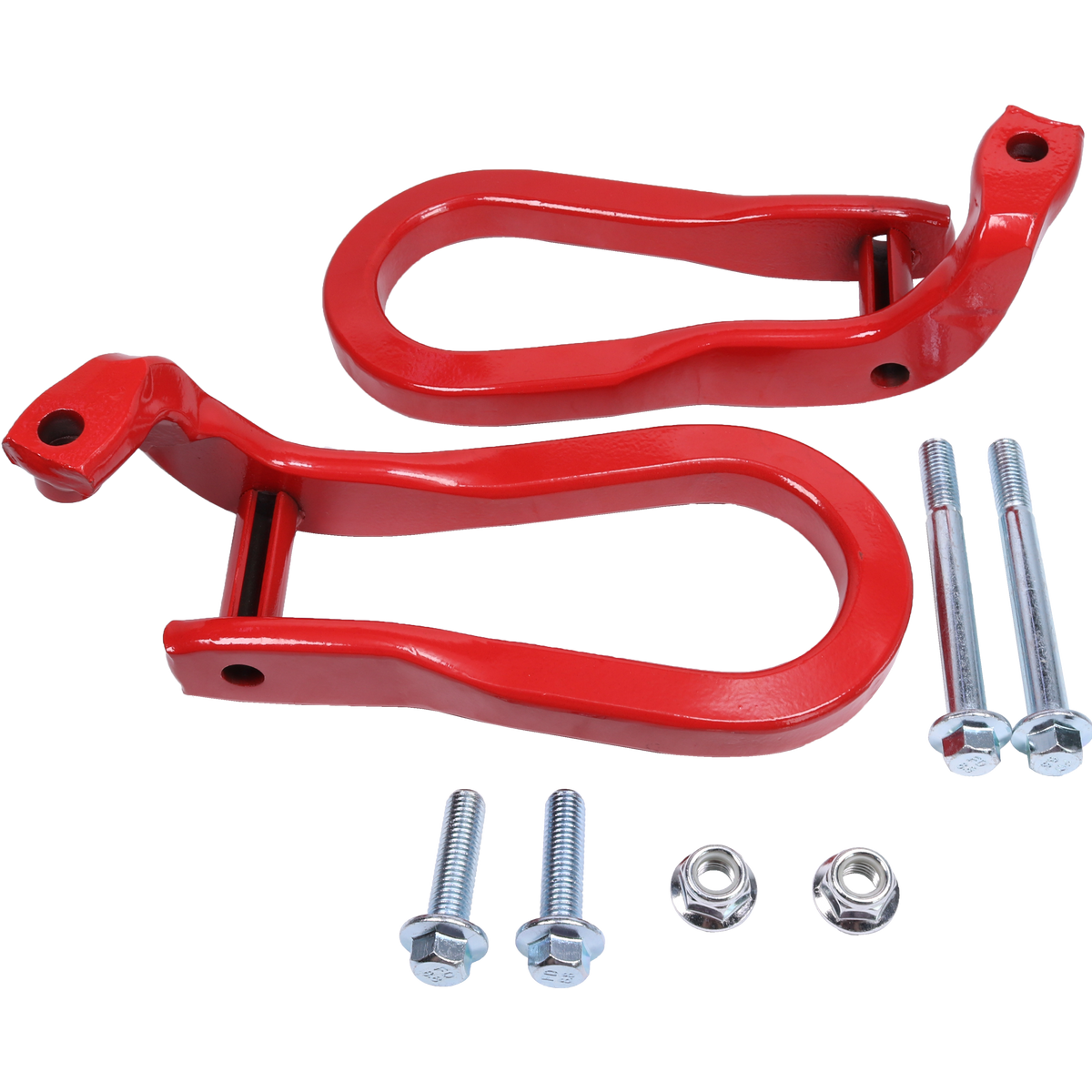 JDMSPEED 2x Red Tow Hooks 84072464 For 2015-2019 Silverado Sierra 2500 ...