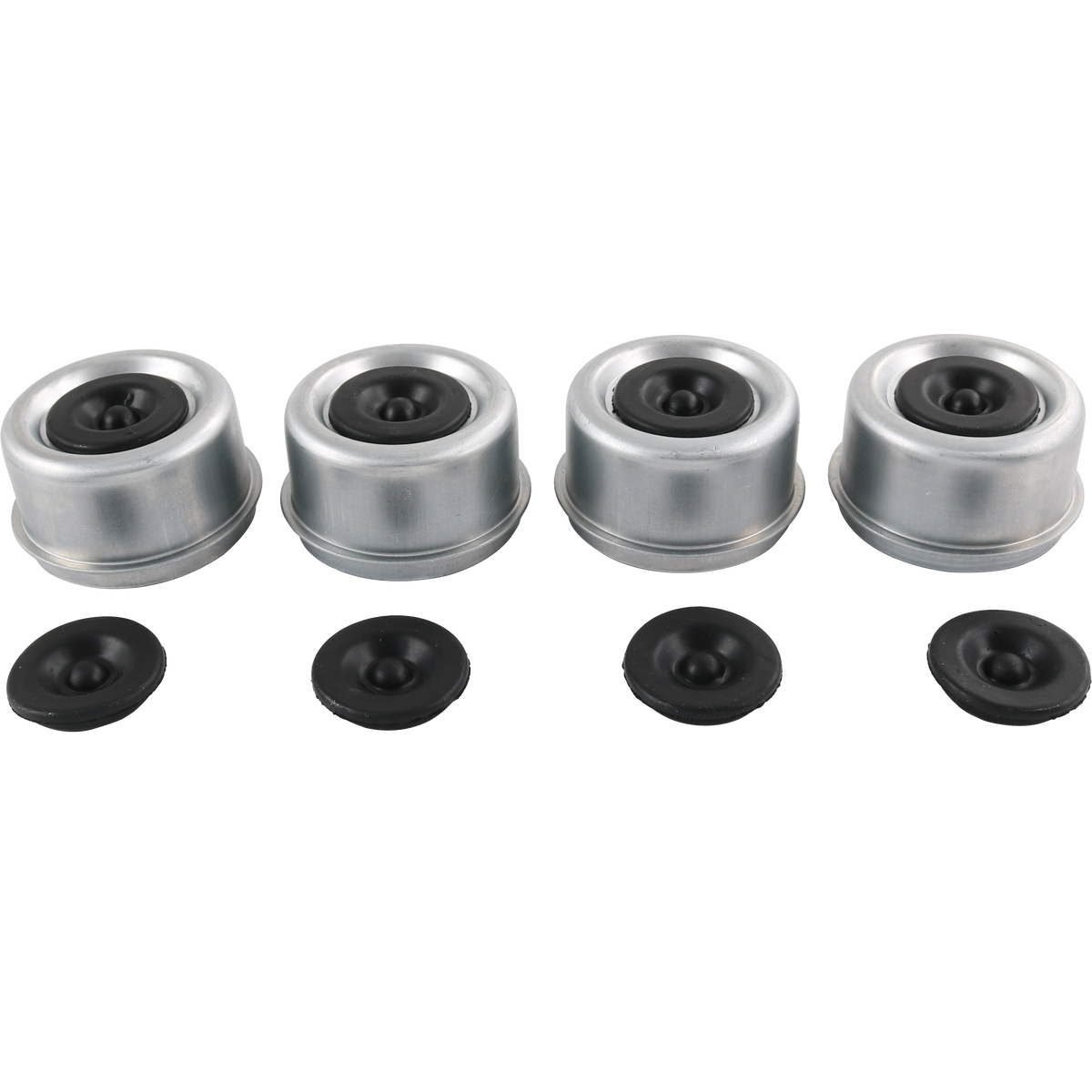 JDMSPEED 4x 2.44" Dexter EZ Lube Rubber Plug Dust Cap Grease Cover Tra ...