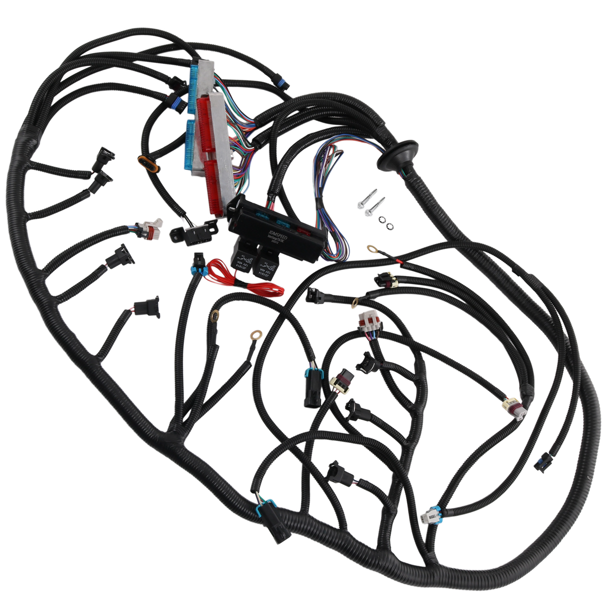 JDMSPEED STAND ALONE WIRING HARNESS For T56 Non-Electric Tran 4.8 5.3 ...