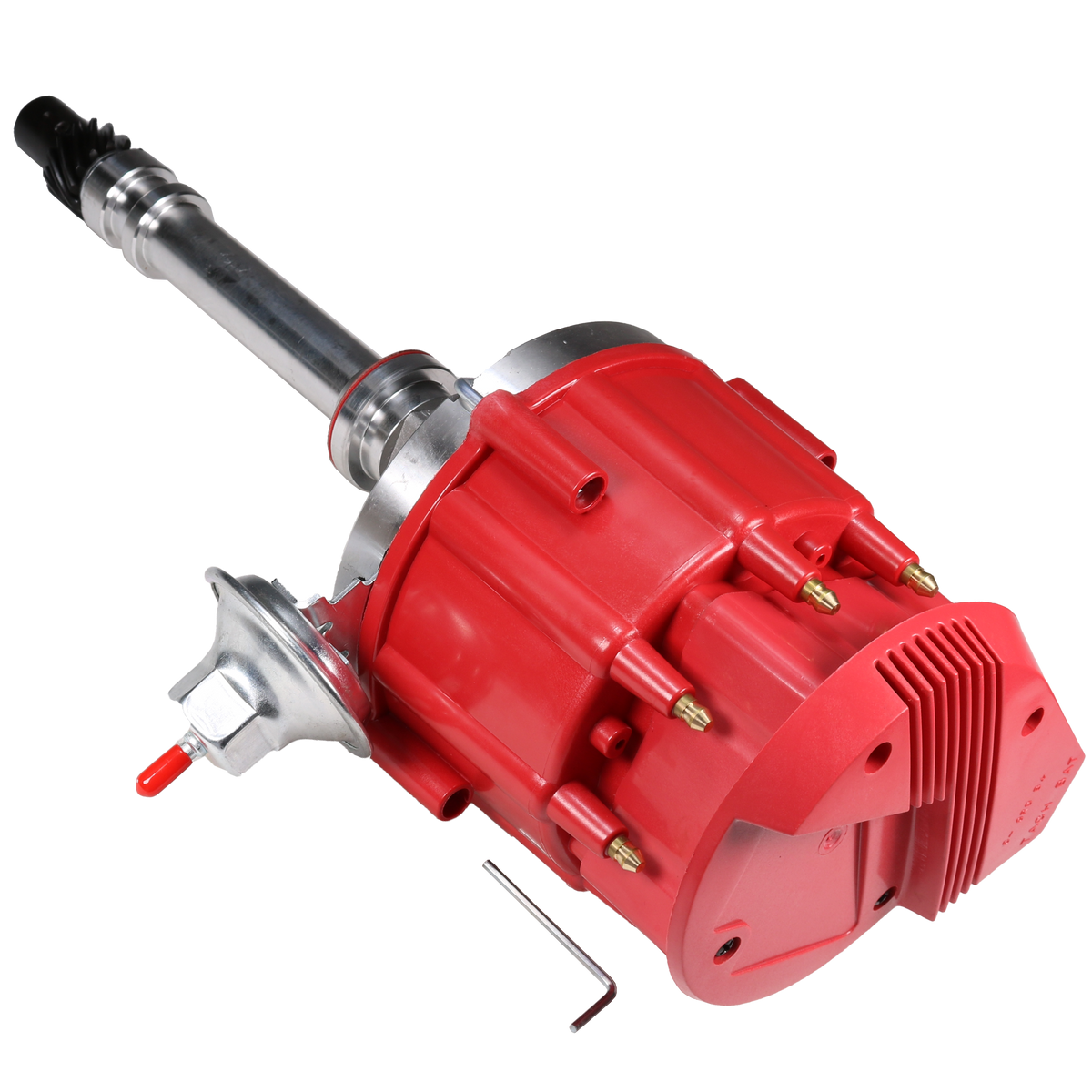 JDMSPEED Racing HEI Distributor Red Cap Super Coil For Chevy SBC 305/3 ...