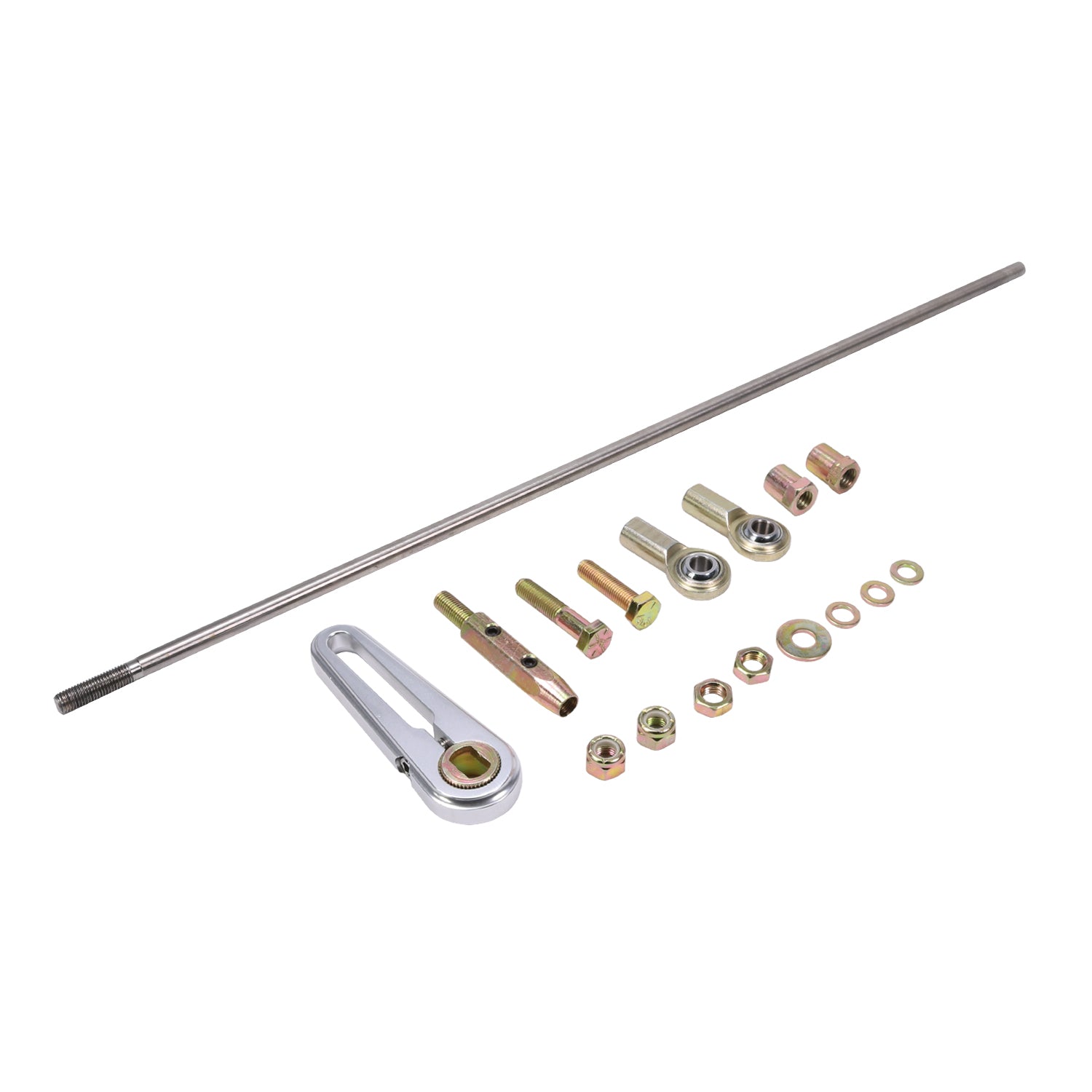 JDMSPEED Universal Column Shift Linkage Kit Adjustab For GM 350, 400 ...