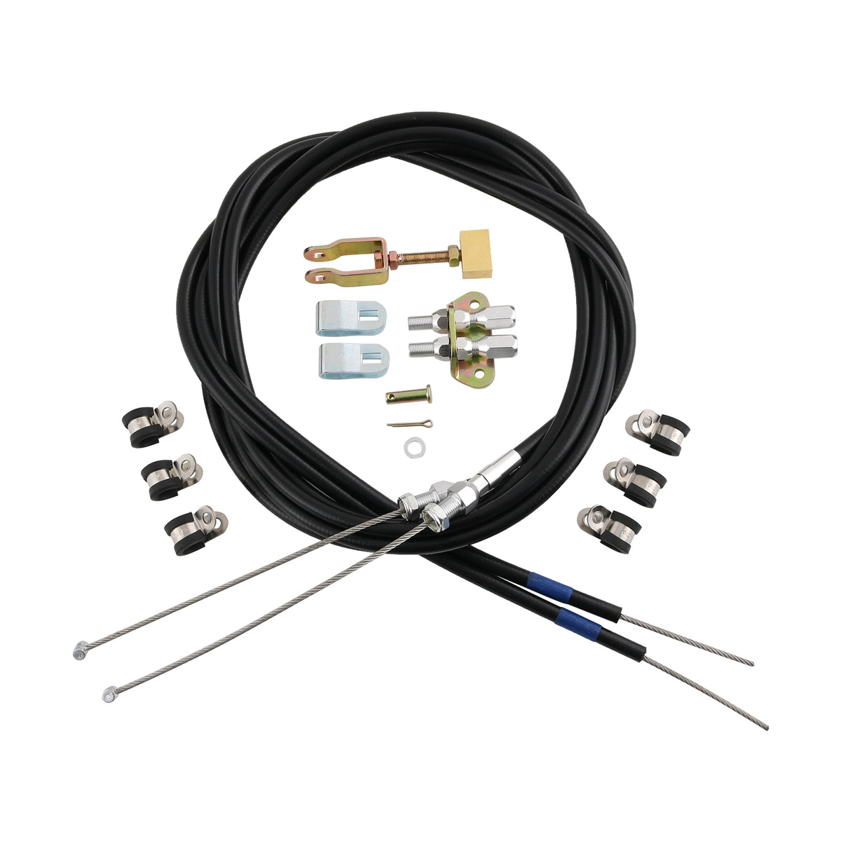 JDMSPEED New 330-9371 Universal Emergency Parking Brake Cable Complete ...