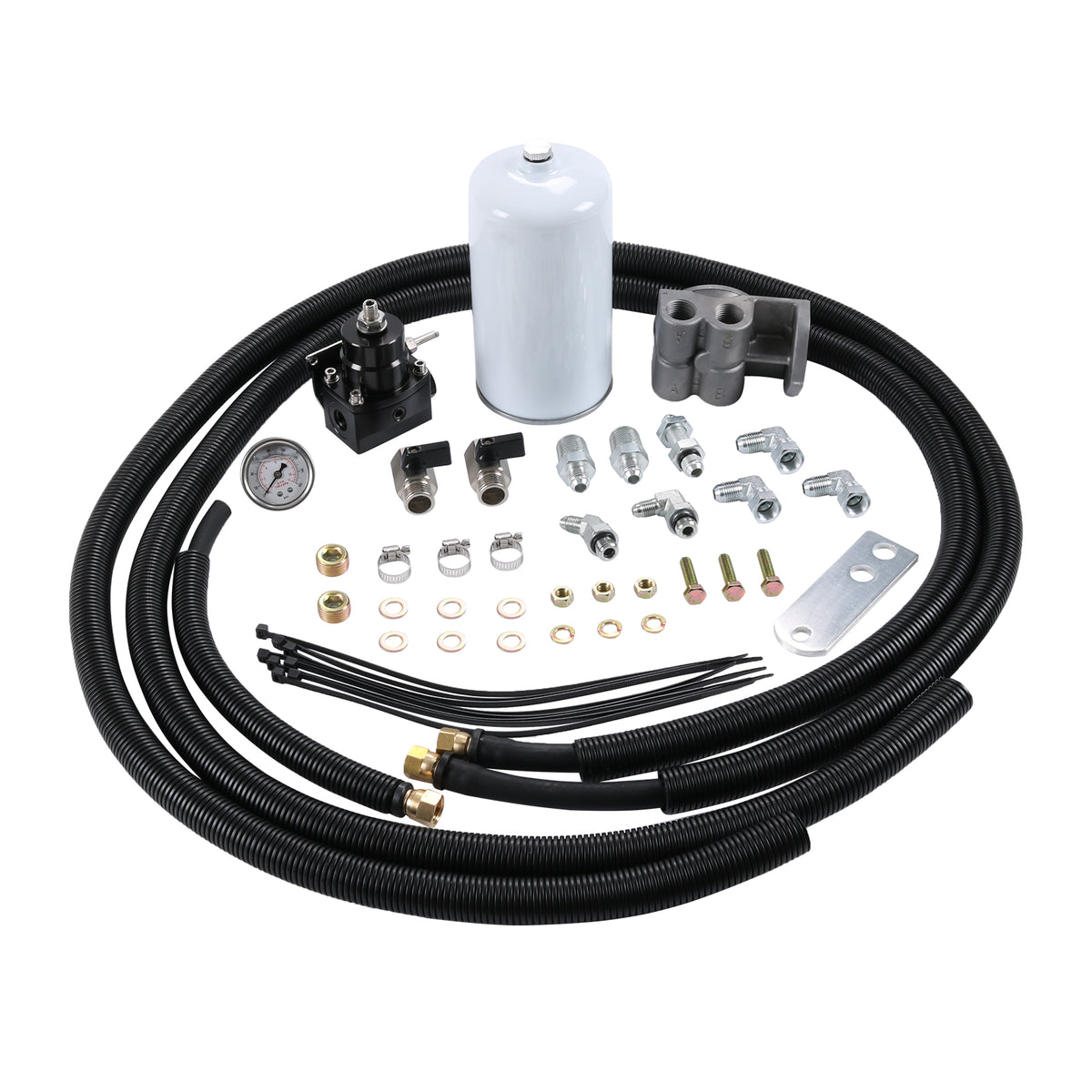 JDMSPEED For 1994-1997 OBS Ford 7.3L Powerstroke Fuel Filter Bowl Regu ...