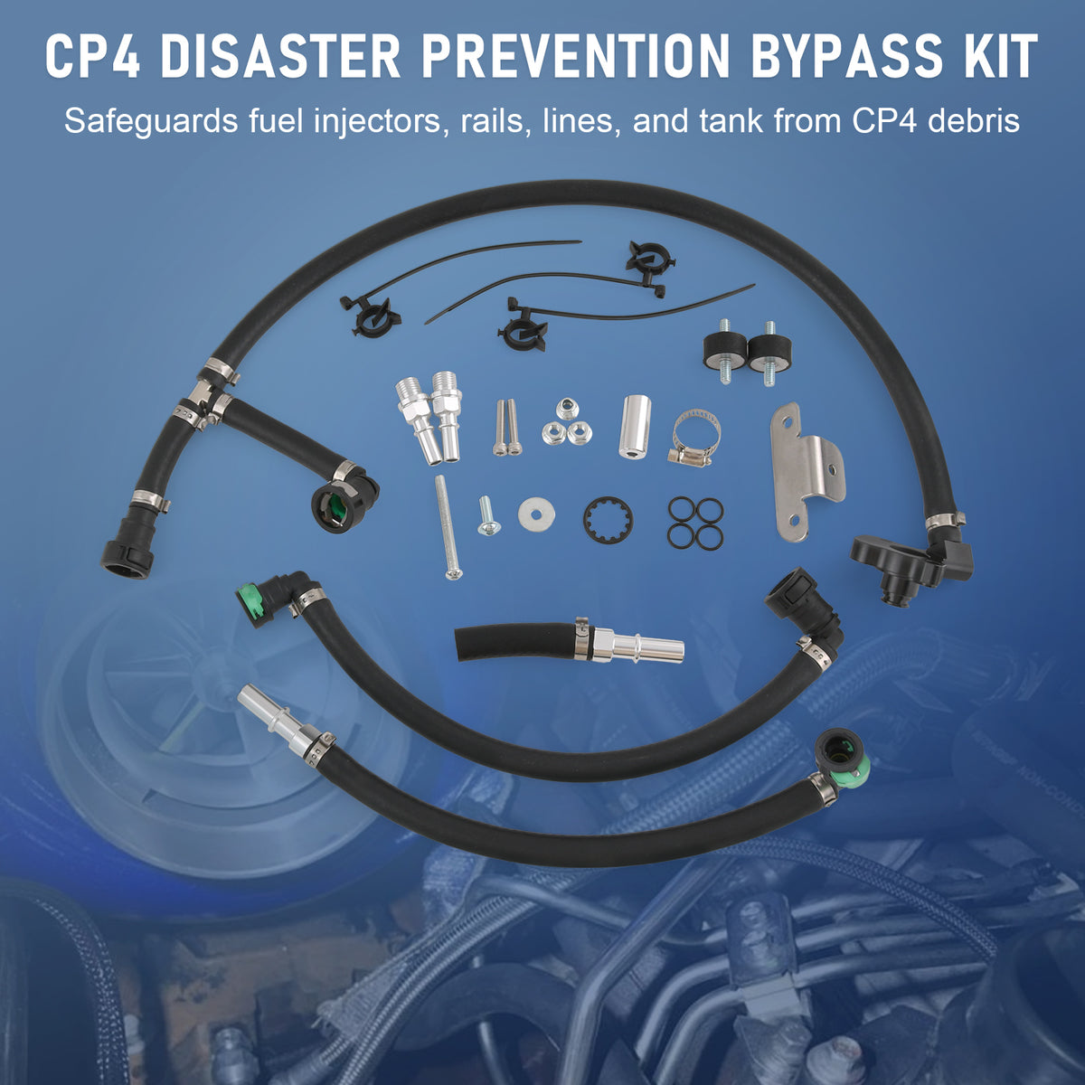 JDMSPEED Gen2.1 CP4.2 Disaster Prevention Bypass Kit For Ford 6.7L 201 ...