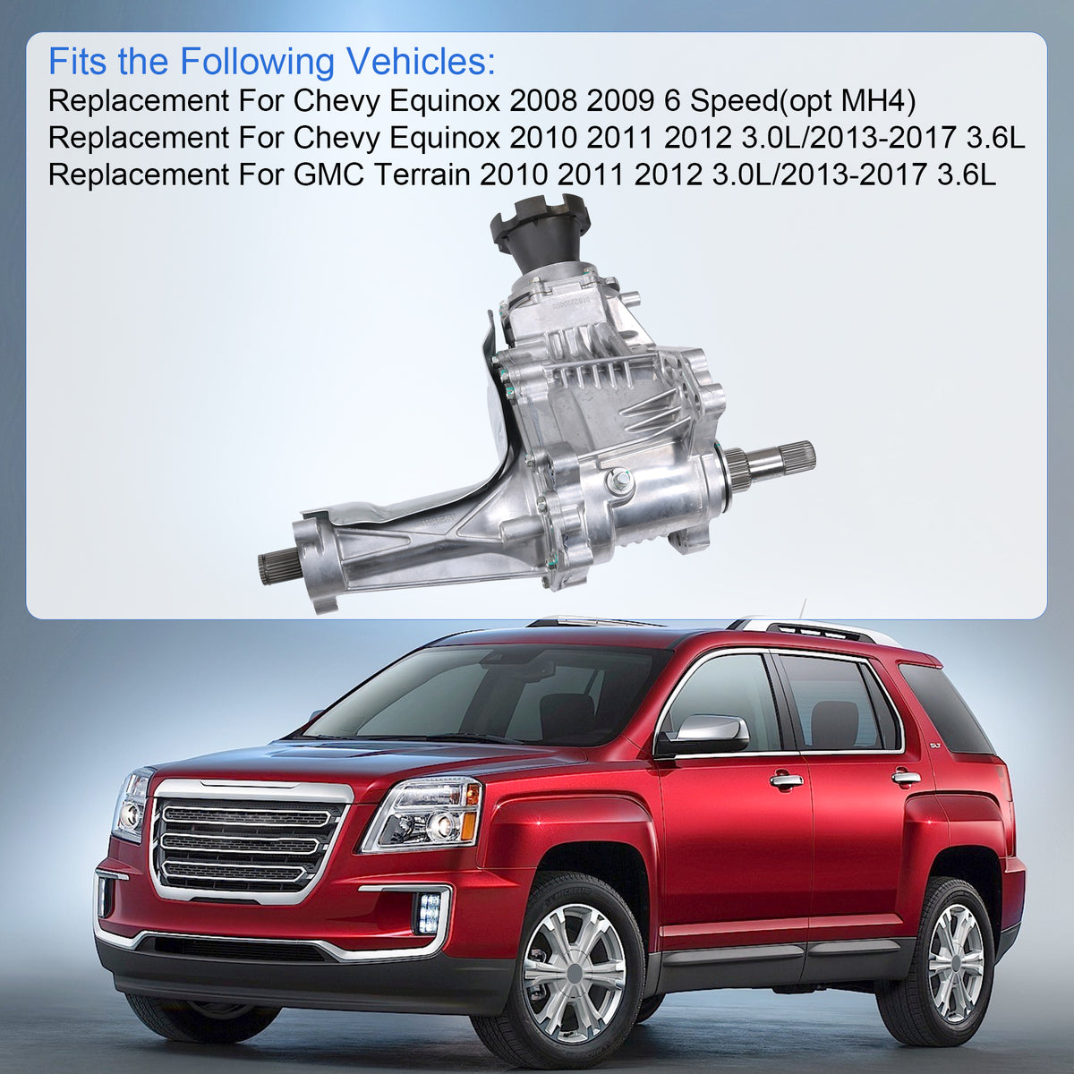 JDMSPEED Transfer Case Assembly For GMC Terrain 2010-2012 3.0L 2013-20 ...
