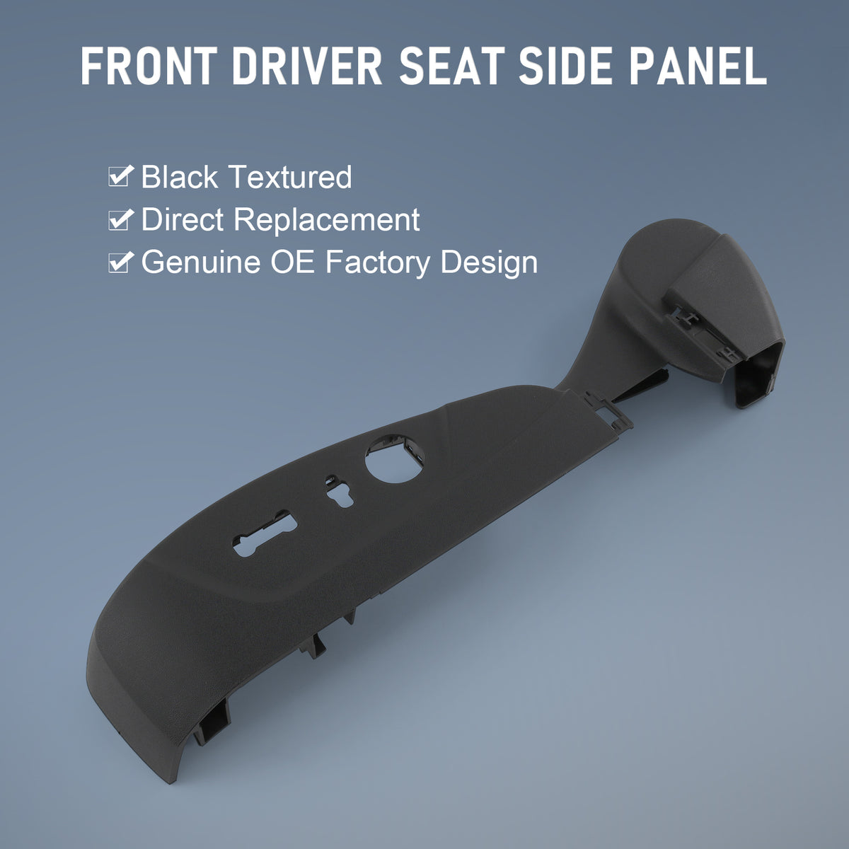 JDMSPEED BLACK Left Drivers Seat Power Seat Switch Panel Bezel Trim Fo ...