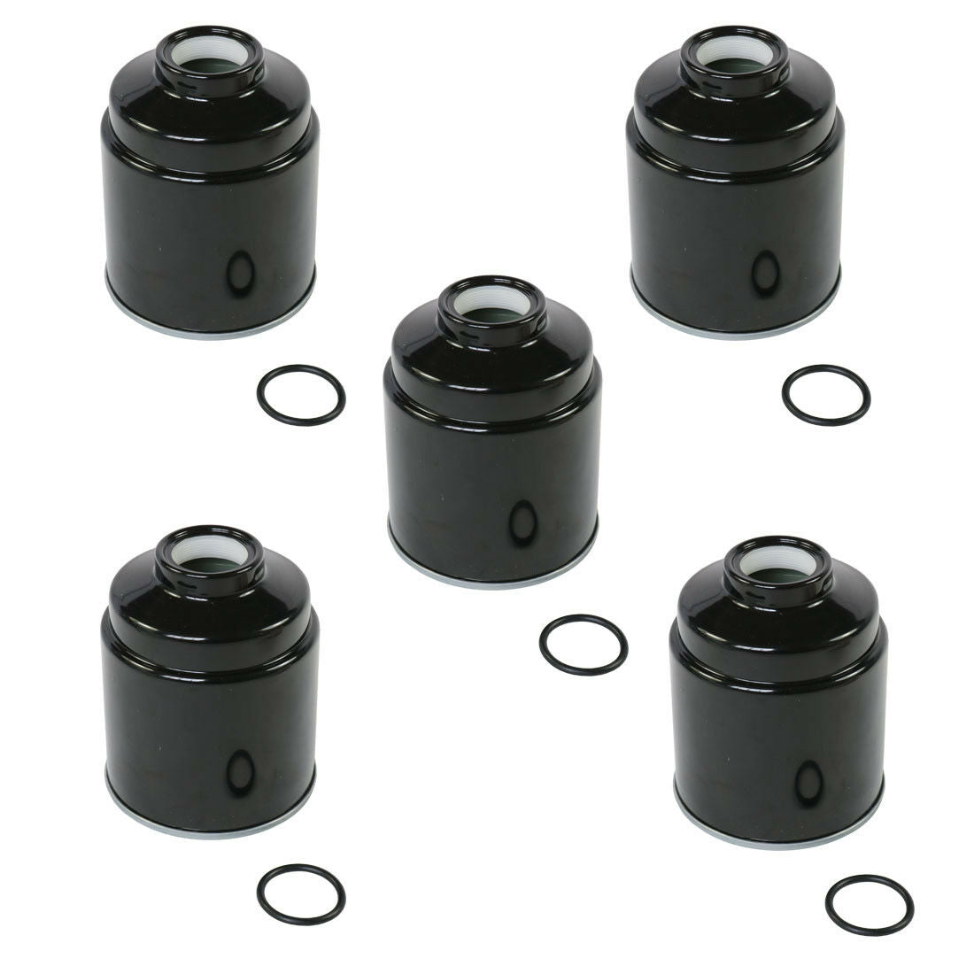 JDMSPEED Set of 5 Fuel Filter 68197867AA Rear Water Separator For Ram ...