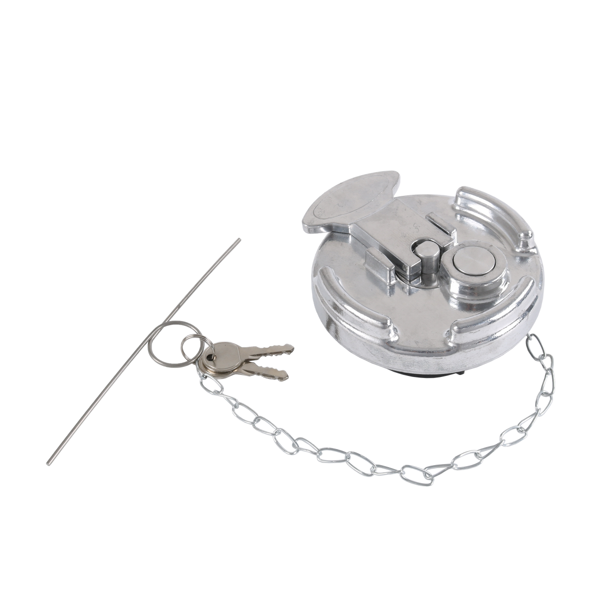 JDMSPEED For PETERBILT STYLE LOCKING FUEL CAP Locking with Pressure Re ...