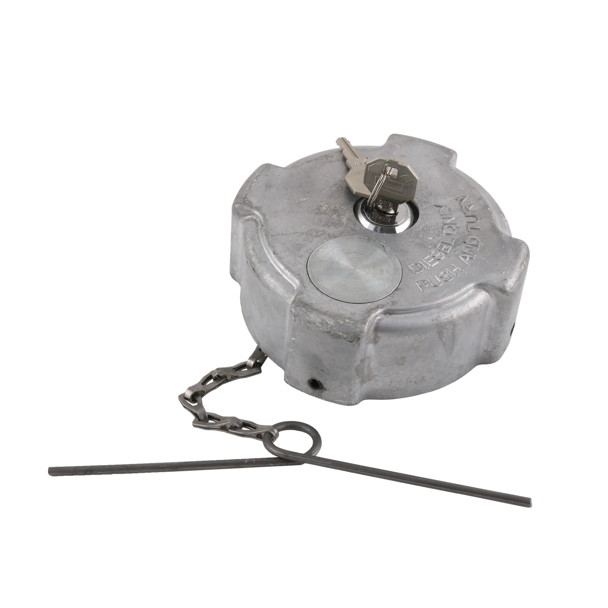 JDMSPEED Aluminum RKTP 1/4 Turn NON Locking Diesel Fuel Cap For Freigh ...