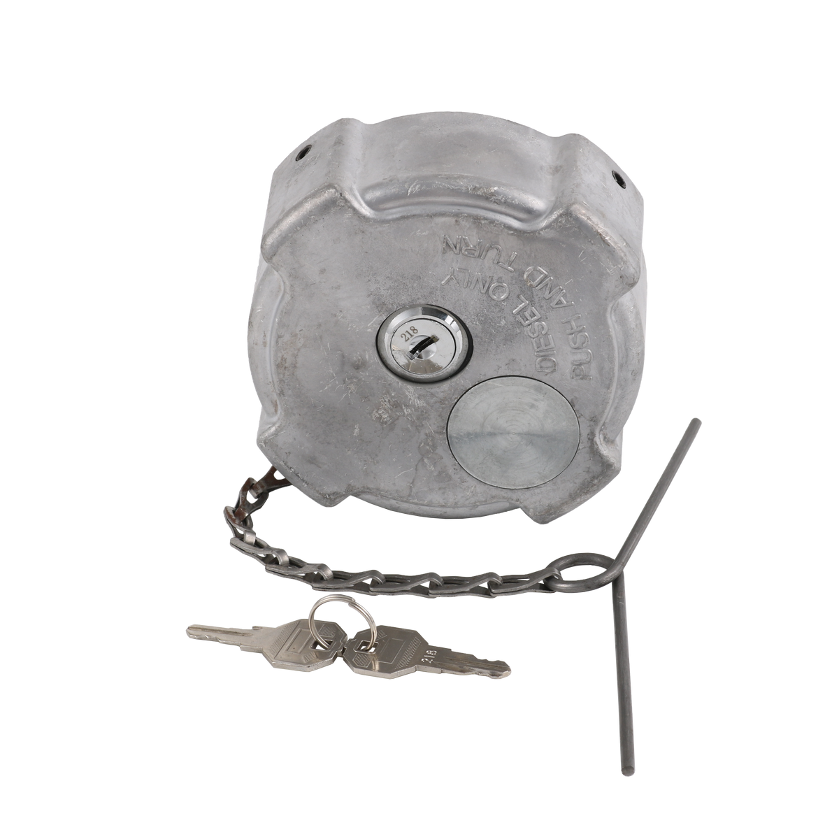 JDMSPEED Aluminum RKTP 1/4 Turn NON Locking Diesel Fuel Cap For Freigh ...