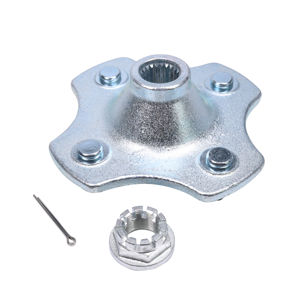 JDMSPEED Rear Axle Wheel Hub & Nut For Honda TRX420FM TRX420 FE Ranche ...
