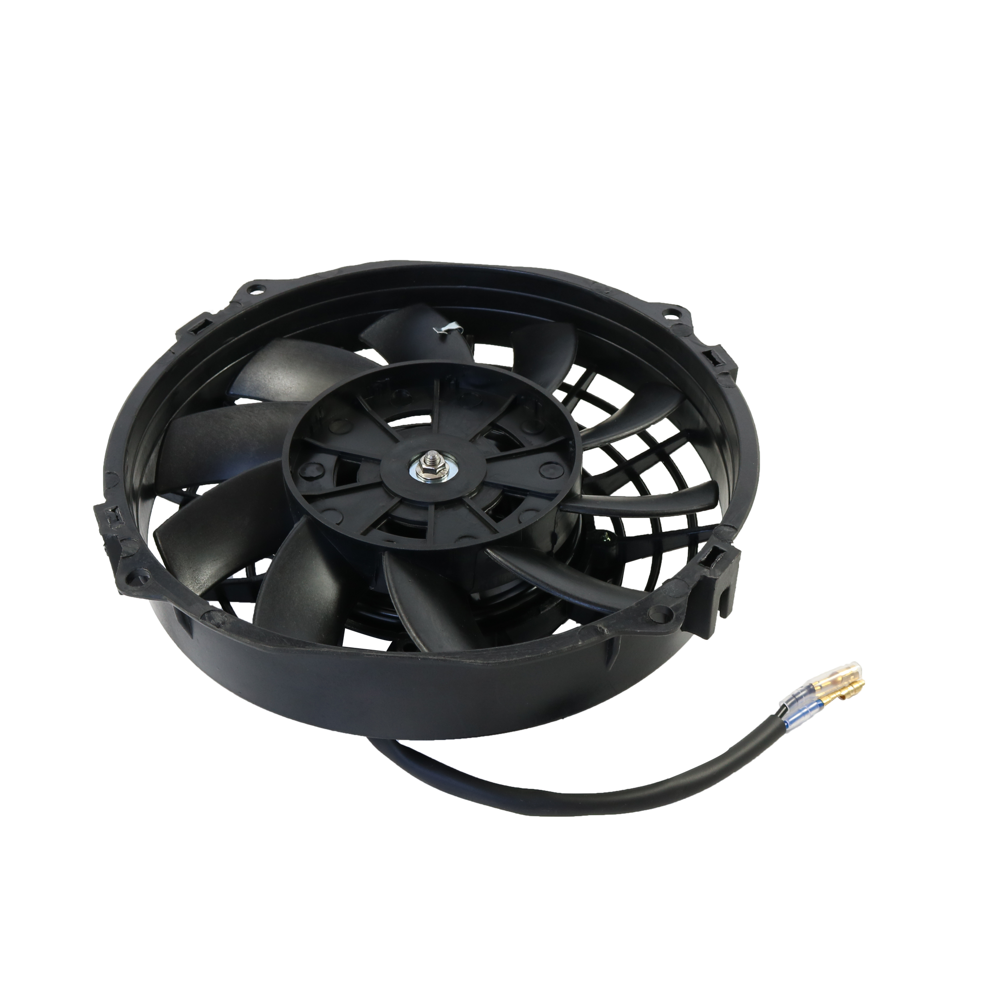 12v Fans For Vehicles 10'' Inch Black Slim Fan Push Pull Electric ...