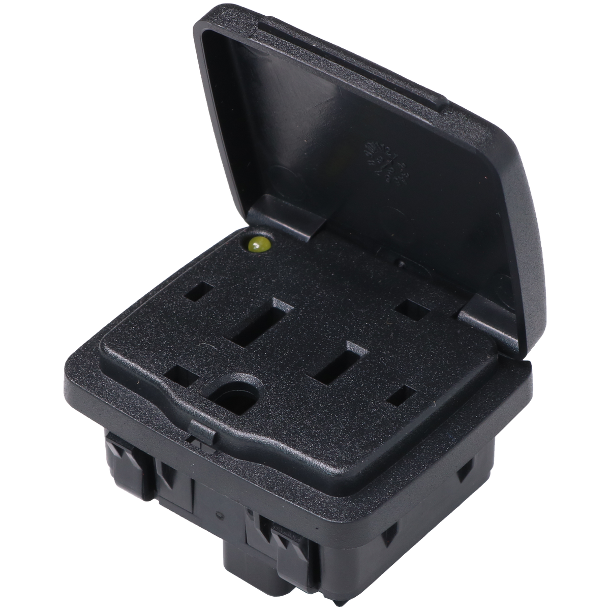 JDMSPEED Center Console AC Rear Power Outlet Socket 110V 150W Fits For ...