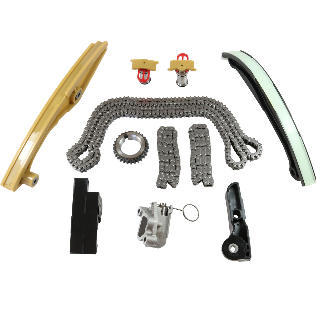 JDMSPEED Timing Chain Kit Fits 11-14 Lincoln Ford Edge F150 Mustang Fl ...