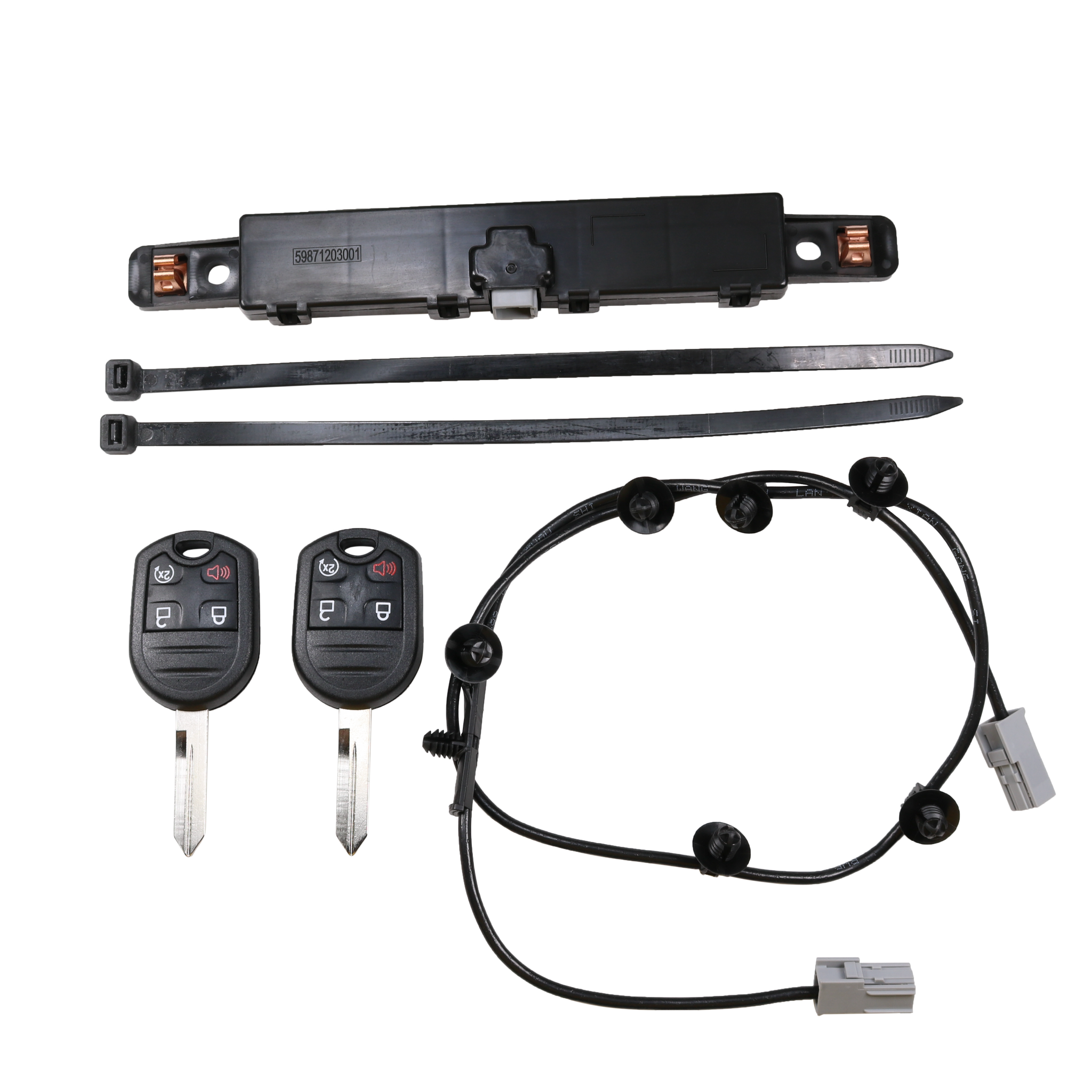 JDMSPEED New Remote Start Switch Kit With 2 Keys BC3Z19G364A For 2011 ...